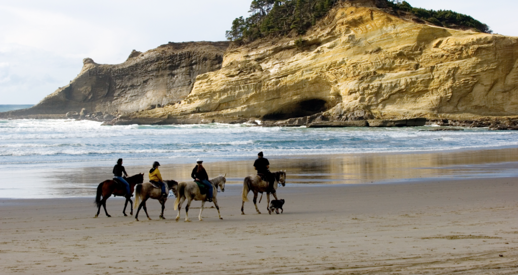 Try Pacific City Horseback Riding | Open Nest Vacation Rentals